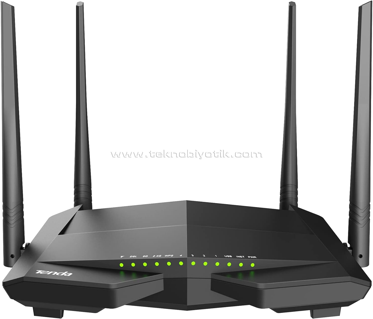 Tenda V12 4 Port 1200 Mbps 5GHz VDSL2 Modem Router - Modem - AĞ ...