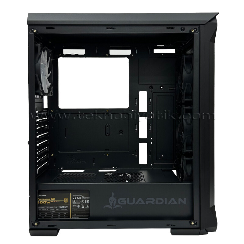 Dark Guardian 700W 80+ Bronze, 4x12cm FRGB LED Fanlı, Full Cam Yan ve ...