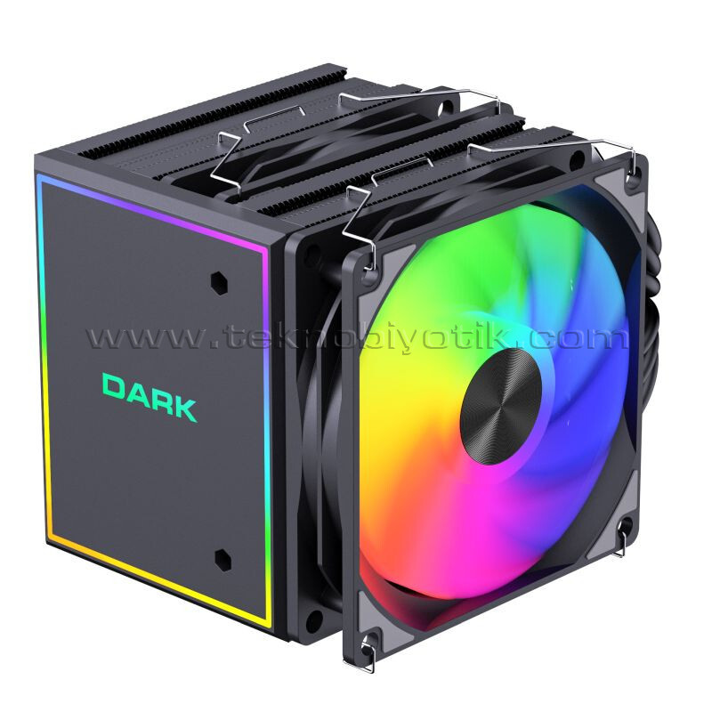 Dark Freezer PRO X120D 2025 Edition 2x12cm ARGB 4pin PWM Fanlı, 2x ...