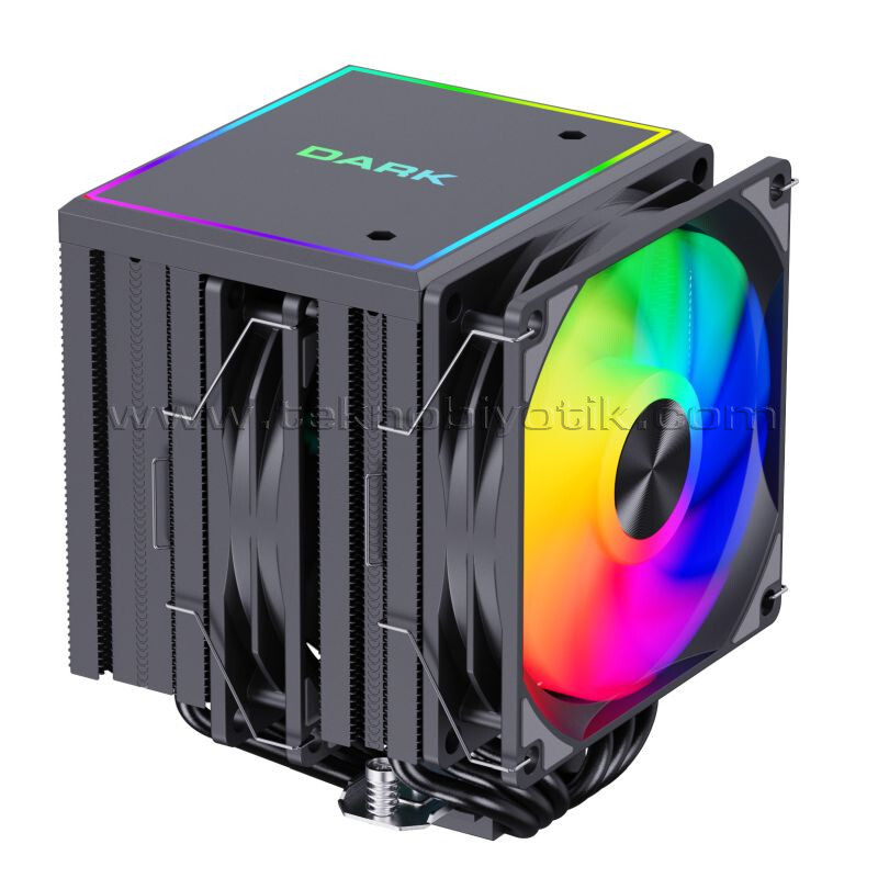 Dark Freezer PRO X120D 2025 Edition 2x12cm ARGB 4pin PWM Fanlı, 2x ...