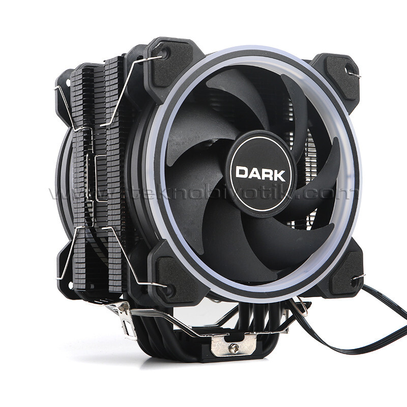 Dark Freezer X128, 2x12cm FRGB LED'li, Intel & AMD Uyumlu, 4pin PWM ...