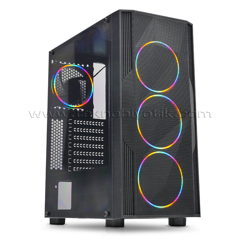 Dark Diamond PRO Mesh 4x12cm FRGB Fan, Full Akrilik Yan Panel, USB 3.0 ...