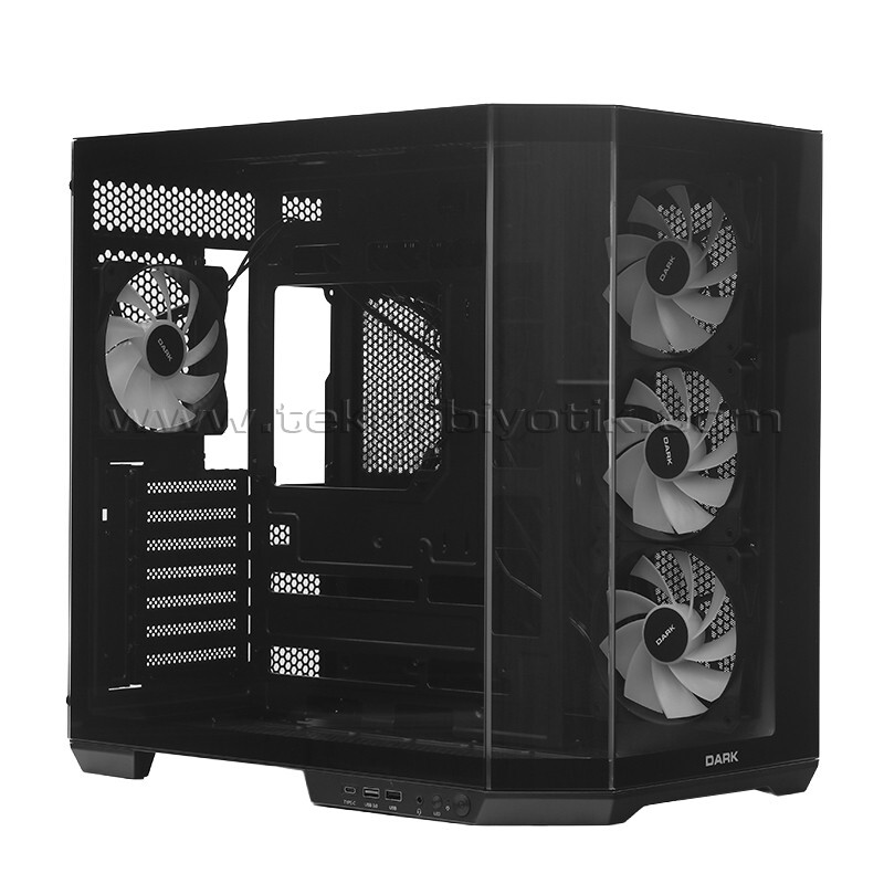 Dark Guardian PRO 750W 80+ Bronze 4x12cm ARGB LED Fanlı, Full Cam Yan ...