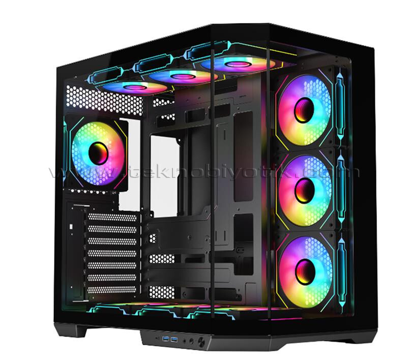 Dark GUARDIAN PRO 4x12cm ARGB Led Fanlı USB3.0 Tempered Glass ATX ...