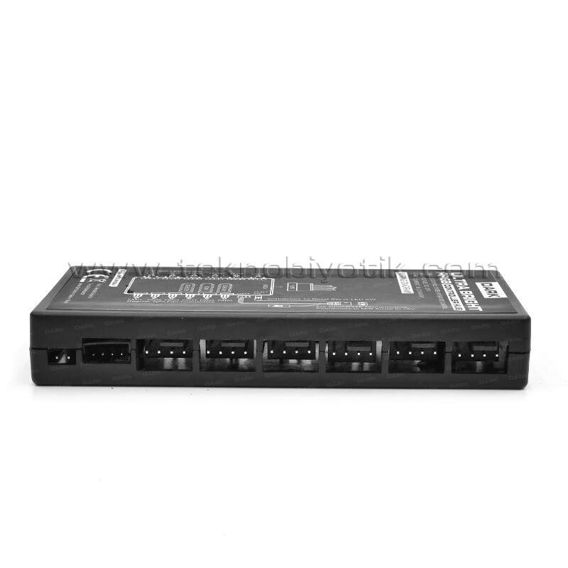 Dark ARGB Hub 6 Fan Takılabilir, 6 x 3pin ARGB + 6 x 3 Pin Fan ...