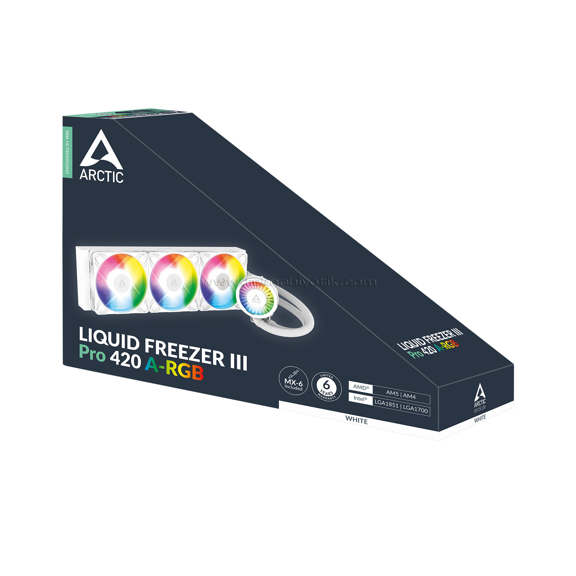 Arctic Liquid Freezer III Pro 420 A-RGB Intel / AMD Uyumlu, 420mm ...