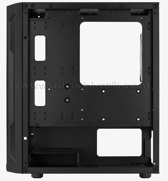Aerocool Trinity Mini V2 2x14cm Ön FRGB + 1x12cm Arka FRGB LED Fanlı ...